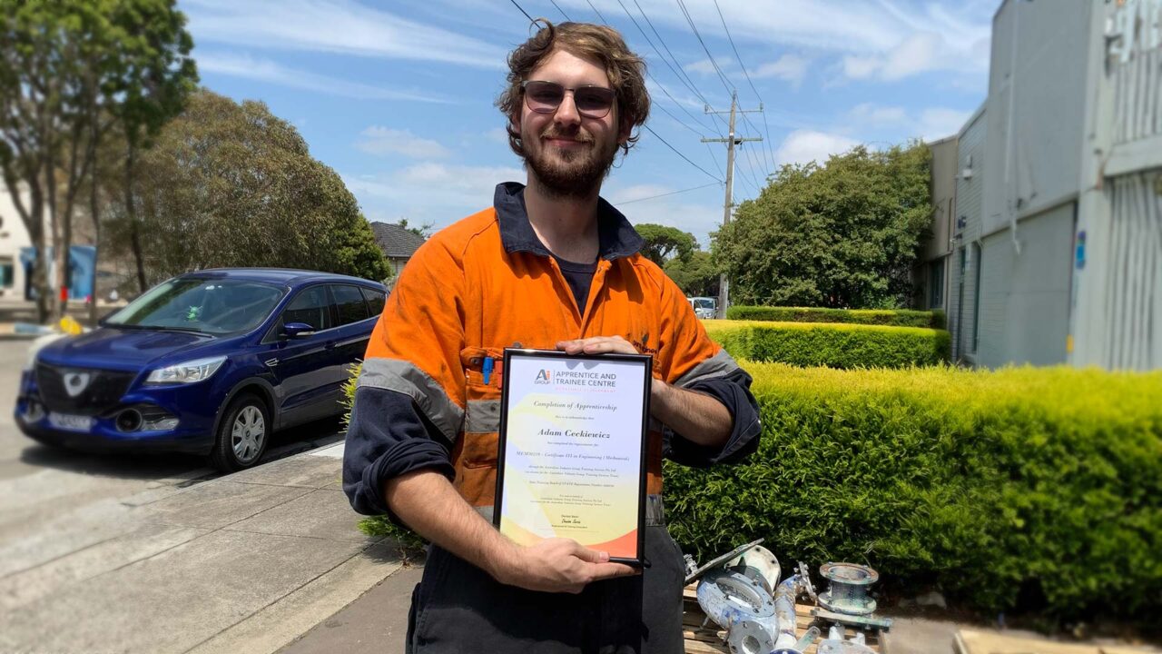 From Apprentice to Achiever: Adam Celebrates Mechanical Engineering ...