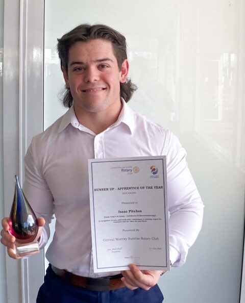 Isaac Pitches Recognised as Runner-Up for Apprentice of the Year ...