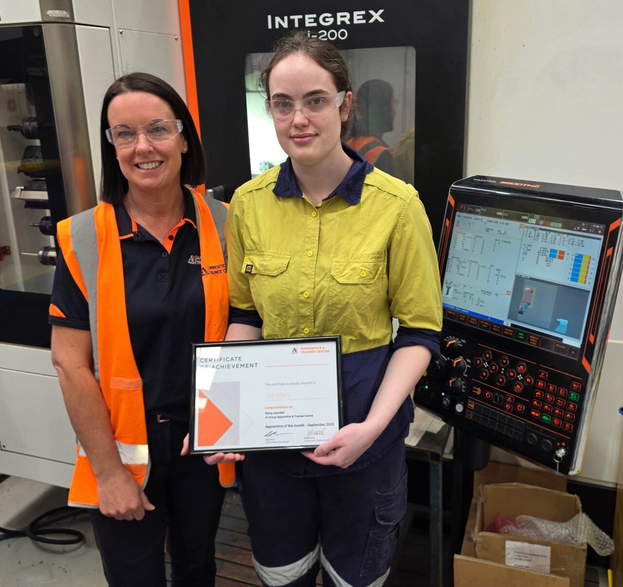 Apprentice of the Month – September 2025: Isis Allen - Australian ...